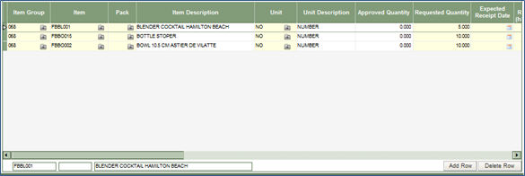 Materials Management - Indent Request